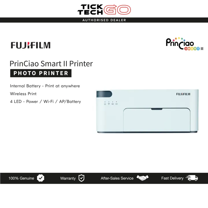 FUJIFILM PrinCiao Smart II Printer | Lazada