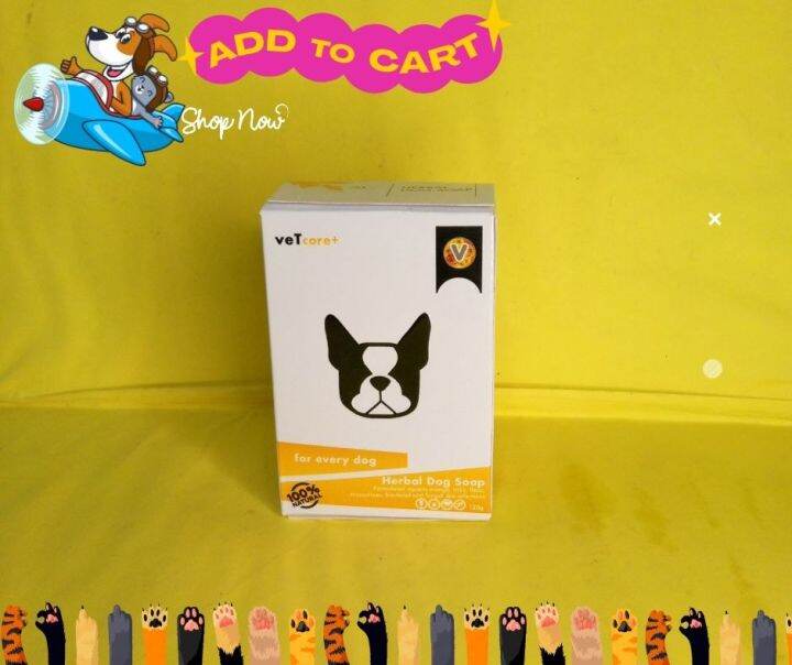 Vet Core+ Herbal Dog Soap 120g | Lazada PH