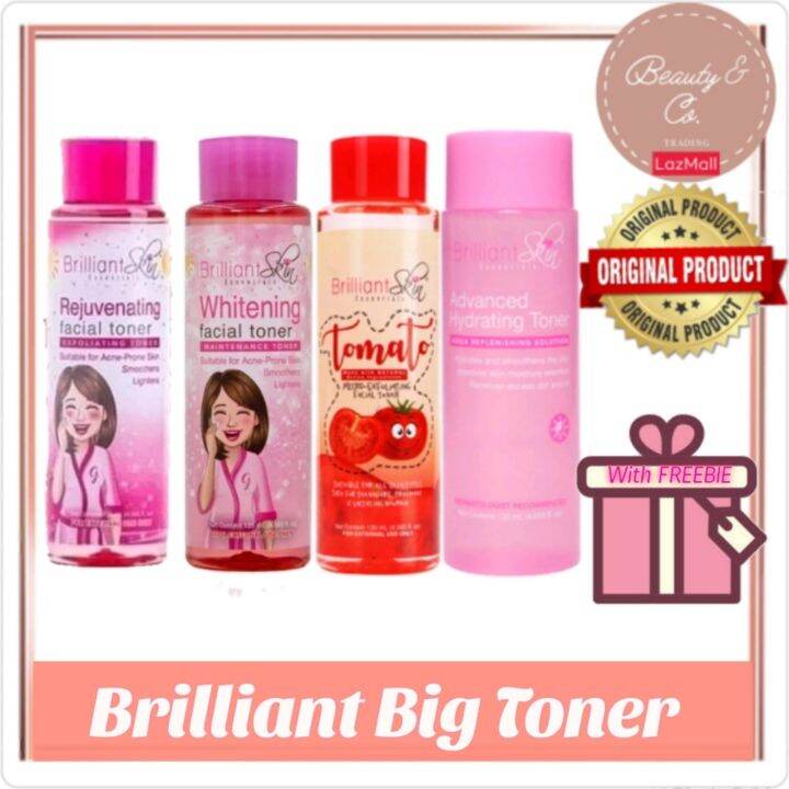Brilliant Rejuvenating Toner BIG SIZE [FREEBIE] ALL VARIANTS ORIGINAL ...