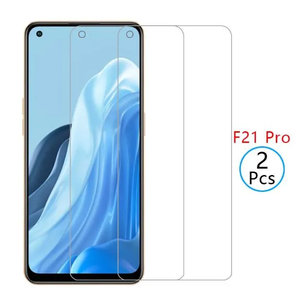 สำหรับ Oppo F21 Pro 4G 5G ป้องกันกระจกนิรภัยบน Oppof21 F 21 21f F21pro ...