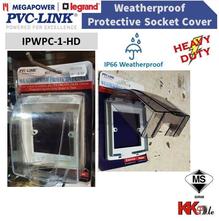 MEGAPOWER Legrand PVC Link IP66 Weatherproof Protective Socket Cover ...