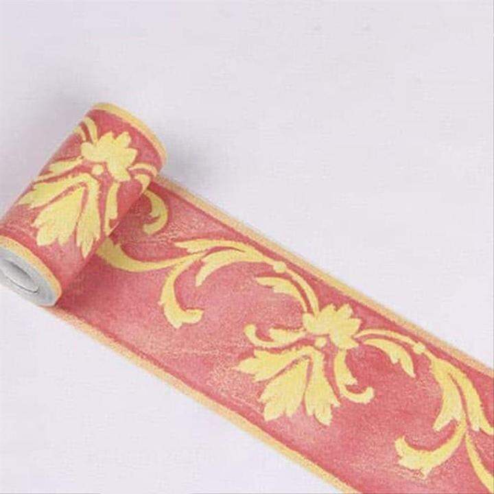 Stiker Dinding Shop Wall Border Border Batik Panjang 10 m Wallpaper ...