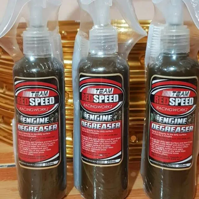 ENGINE DEGREASER BY TEAM REDSPEED WITH FREE BRUSH & SCRUB PAD / HIGH ...