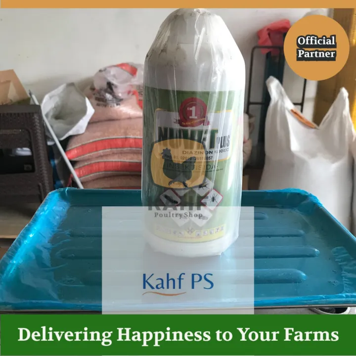 [KAHF PS] Nuvet Plus 1 Liter Diazinon 600 EC - Obat Fogging Semprot ...