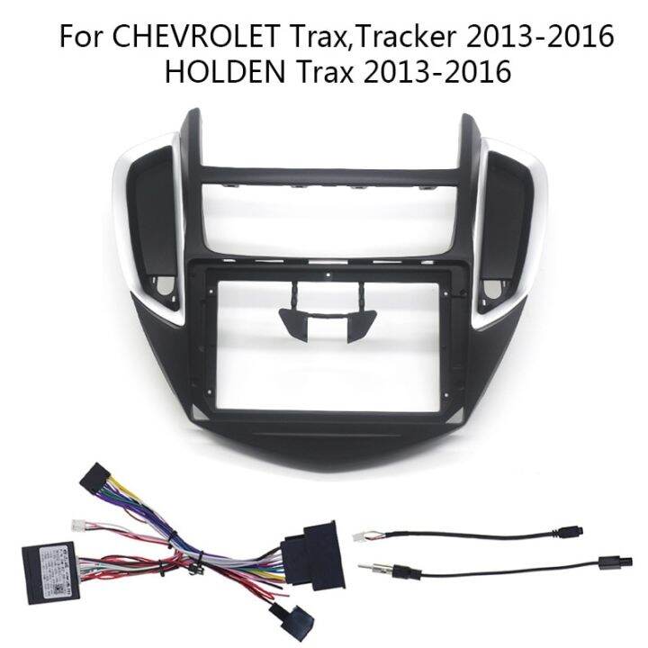 2 Din Android Head Unit Car Radio Frame Kit For CHEVROLET Trax Tracker ...