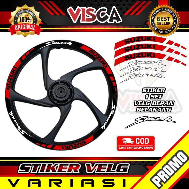 Stiker Velg List Velg Motor Stiker Velg Smash | Lazada Indonesia