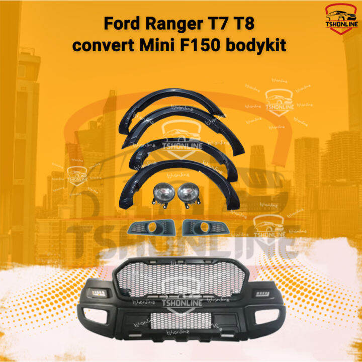 Ford Ranger T7 T8 convert Mini F150 Bumper Bodykit/Body kit (Ranger ...