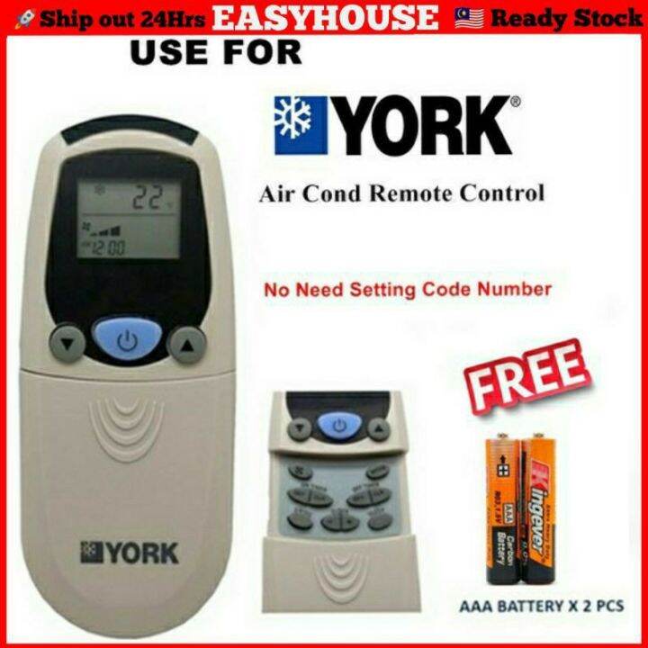 🔥LOCAL SELLER🔥Remote Control For York Aircond Remote Control York Aircond York Air Conditioner ...