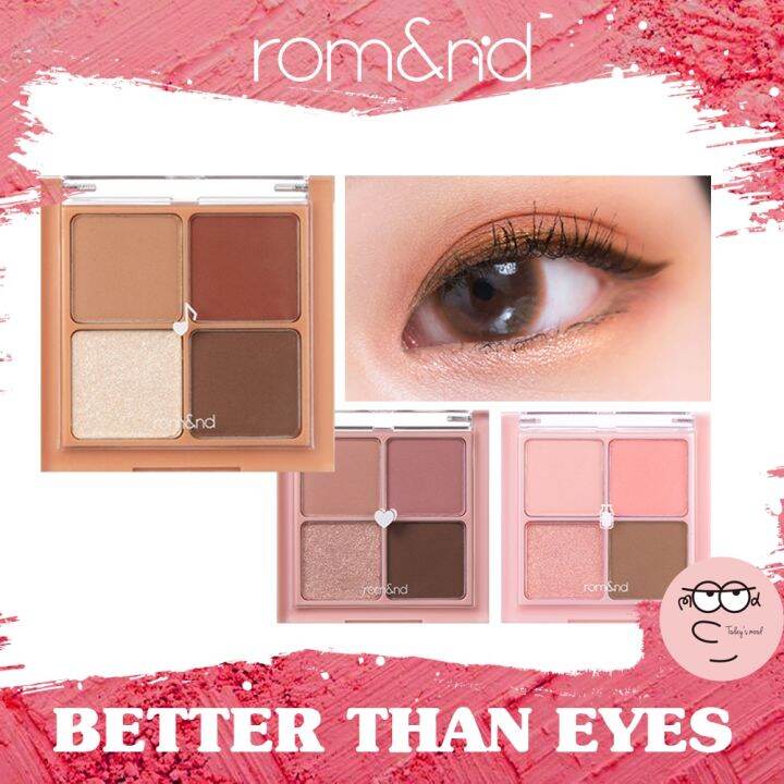 [rom&nd] Better Than Eye Palette (9 Kinds) | Eyeshadow Palette Point ...