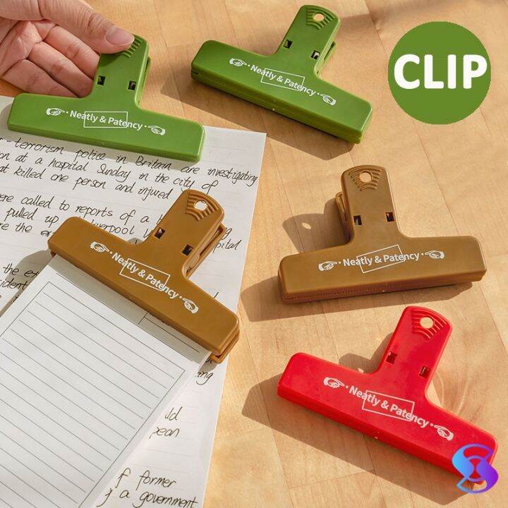 PAPER CLIP MAGNETIC Cute Clipper Klip Kertas Penjepit kertas-Suning ...