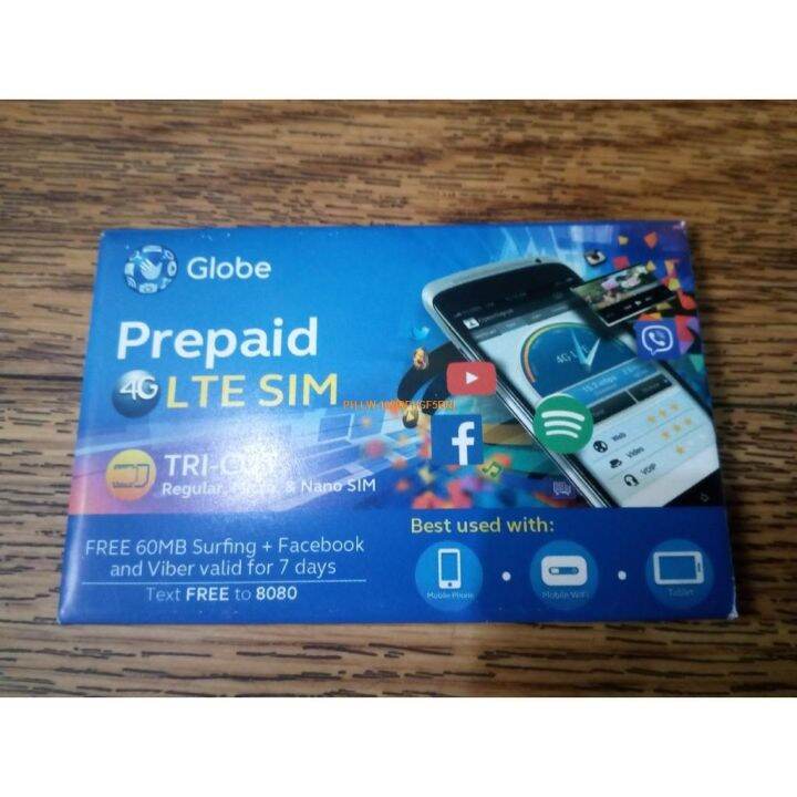 Globe 0917 and regular sim cards | Lazada PH
