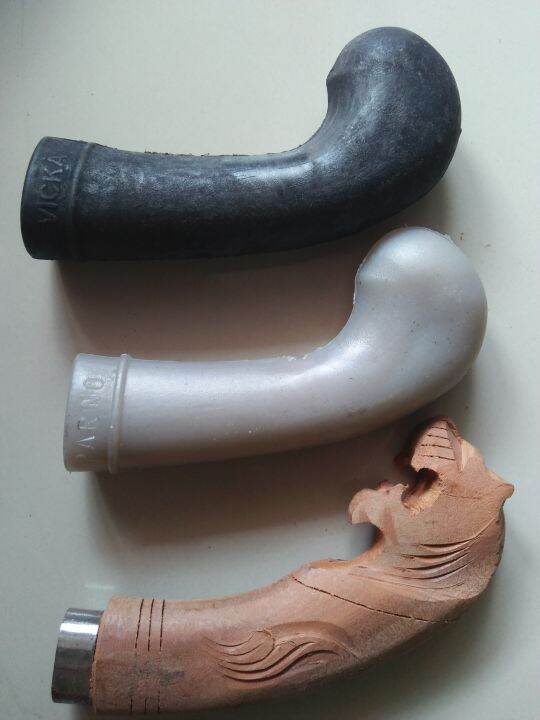 2pcs Gagang golok plastik hitam dan Putih/Gagang arit rumput/gagang ...