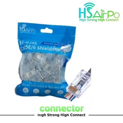 HSAIRPO CONNECTOR UTP EZ RJ 45 CAT5 | Lazada Indonesia