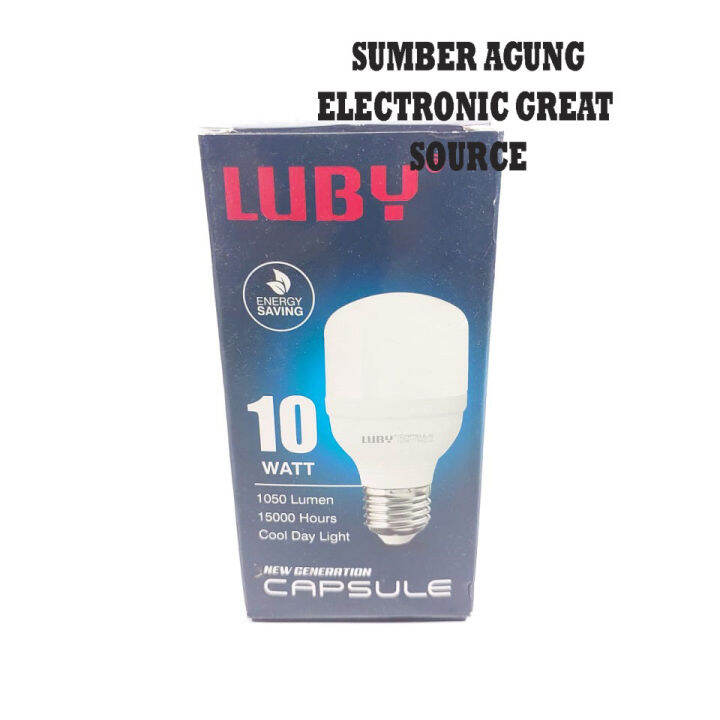 Luby Capsule 10W Lampu LED 10 Watt 1050 Lumen Bentuk Tabung | Lazada Indonesia