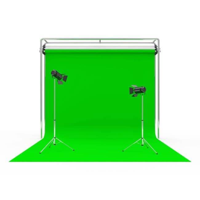 Kain Green Screen HIJAU STABILO, kain spunbond 80 gsm bacground gamer ...