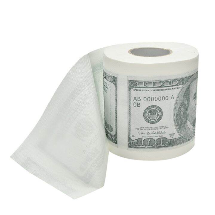 Pegota $100.00 - One Hundred Dollar Bill Toilet Paper Roll + 1 Million ...