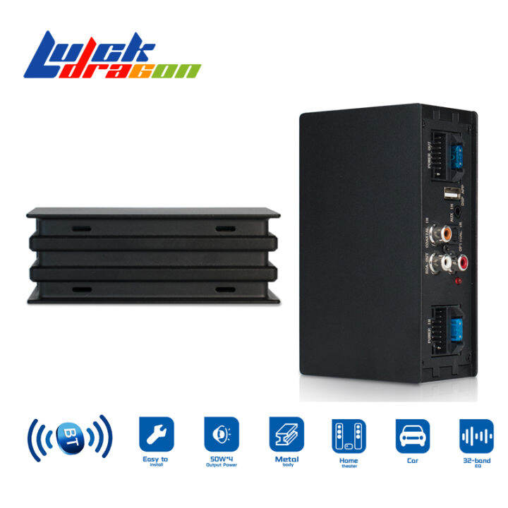 DSP Amplifier Hi-Fi Booster Audio Digital Sound Processors for Car ...