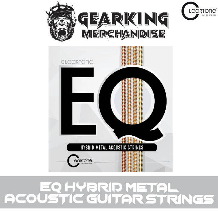 Cleartone EQ Hybrid Metal Acoustic Strings | Lazada PH