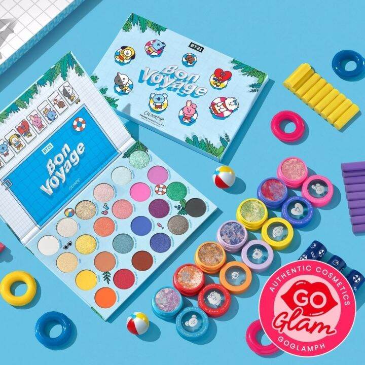 COLOURPOP x BT21 Collection - Authentic BTS Eyeshadow Lipstick Set ...