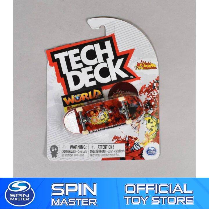 [Original] Tech Deck Single Pack Fingerboard - World Industries Flame ...