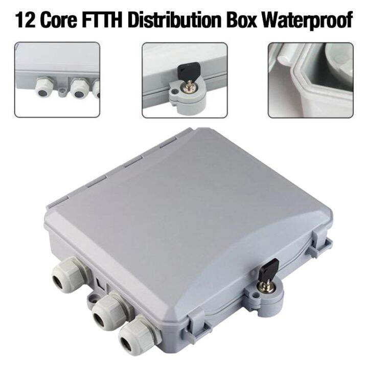 12 core FTTH distribution box fiber optic terminal box junction box ...