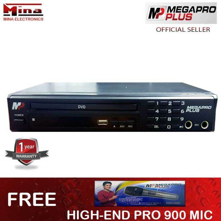 Megapro Plus MP-Melody DVD Karaoke Player Up to 16,000 Songs Free PRO ...