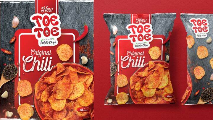 Toe Toe Original Chili _ တိုးတိုးအာလူးကြော်အစပ် Myanmar Food | Lazada.co.th