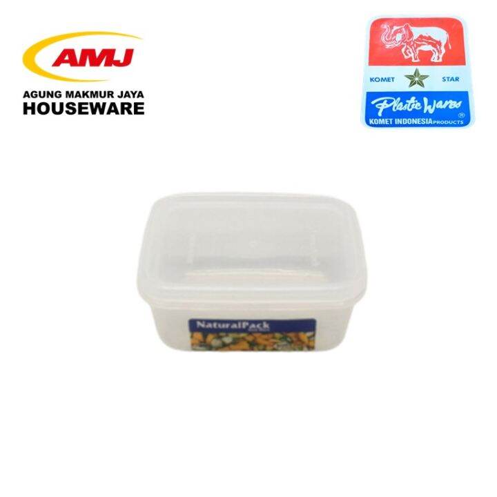 TOPLES KOTAK SERBAGUNA / SEALWARE / NATURAL PACK 400 ML KOMET STAR ...