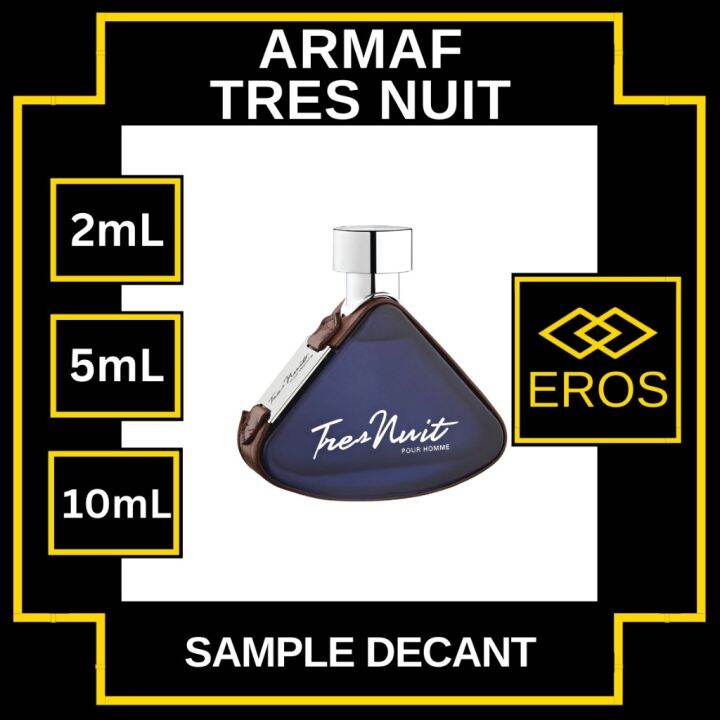 Armaf Tres Nuit (Green Irish Tweed clone) decant 2mL/5mL/10mL perfume ...
