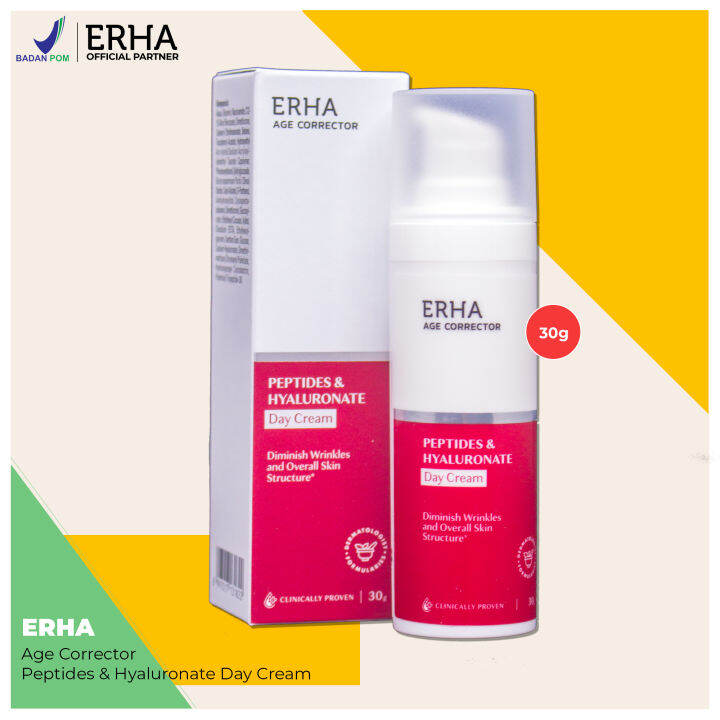 ERHA Age Corrector Day Cream Peptides & Hyaluronate - 30g | Lazada ...