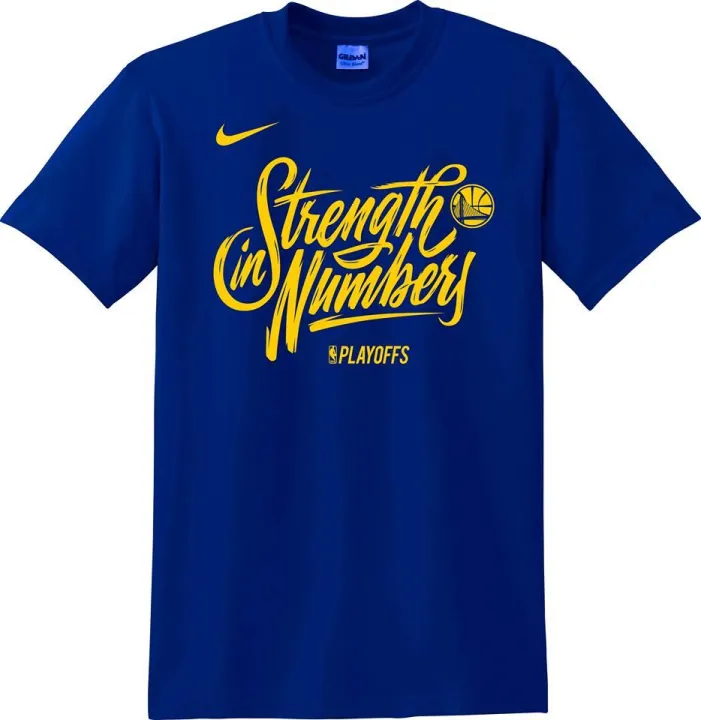 GILDAN BRAND STRENGTH IN NUMBERS GSW SHIRT (BLUE) | Lazada PH