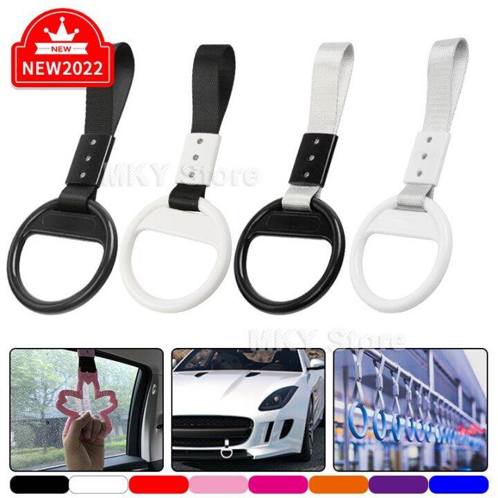 New JDM RACING Style Tsurikawa Ring Subway Train Bus Handle Hand Strap ...