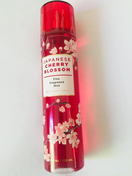 Original Bath and Body Works Japanese Cherry Blossom Fine Fragrance Mist for women from US - 236 ...
