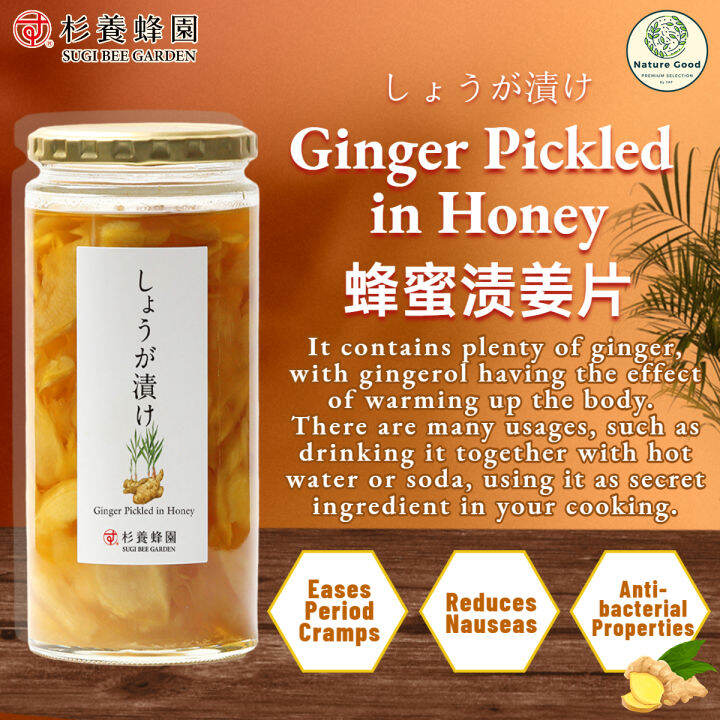 SUGI BEE GARDEN Ginger Pickles In Honey 280g | Lazada