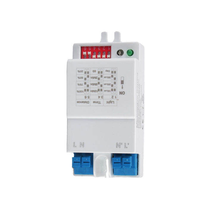 AC 220V Time Adjustable 5.8GHz Microwave Radar Sensor Switch Body ...