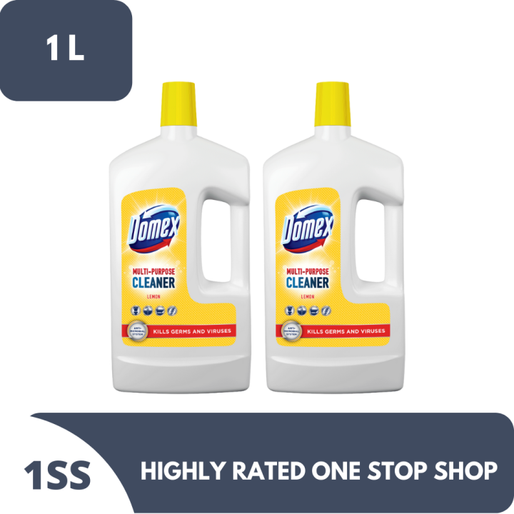 Domex Multi-purpose Cleaner lemon 1L x 2 | Lazada PH