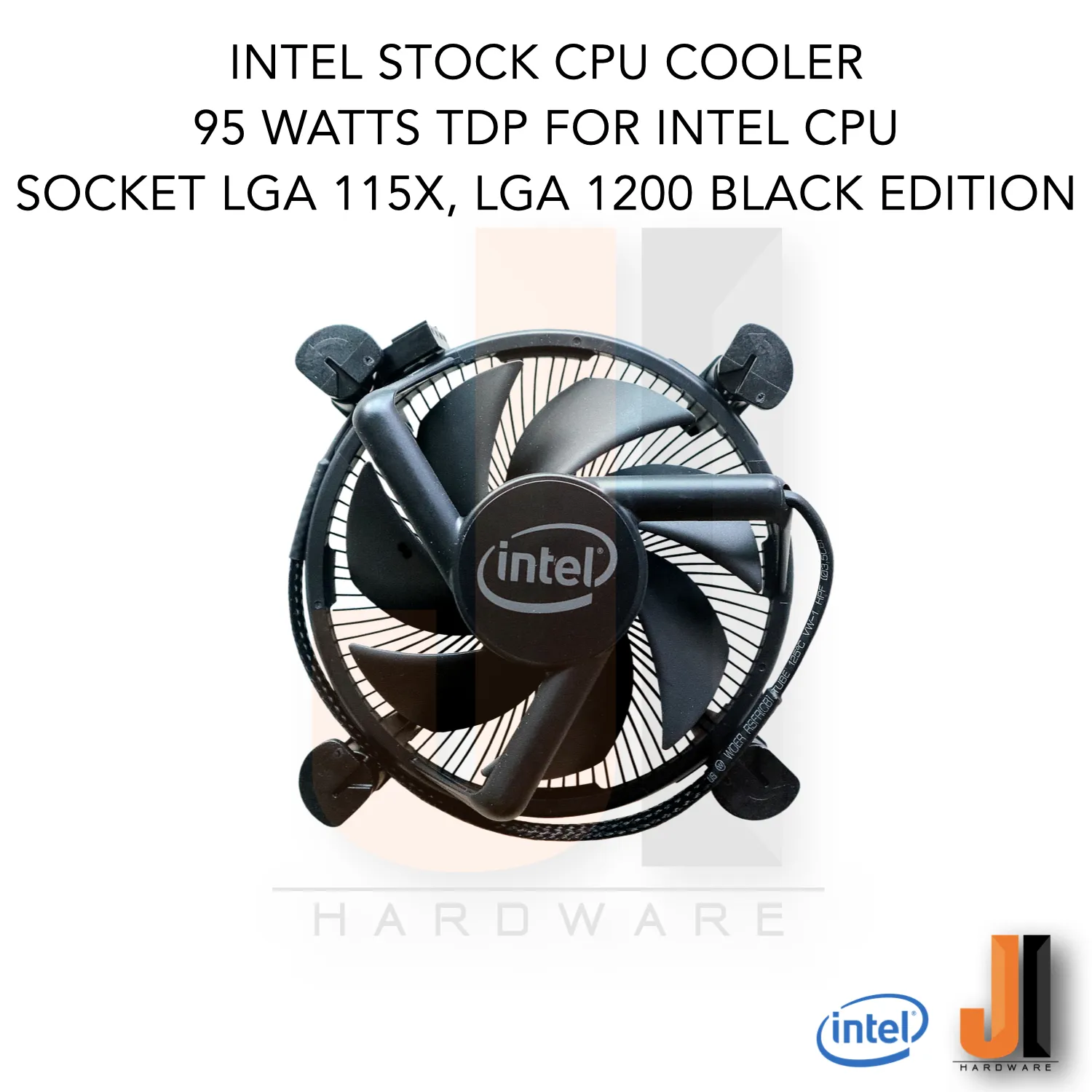 Heatsink แกนทองแดง Intel Stock CPU Cooler Black Edition For Intel CPU ...