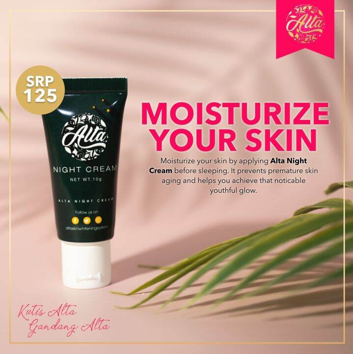 ALTA NIGHT CREAM | Lazada PH