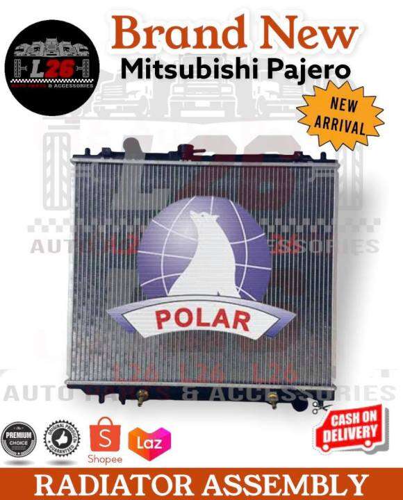 Mitsubishi Pajero 86'-91' M/T 2ROW PA32 Radiator Assembly (POLAR ...