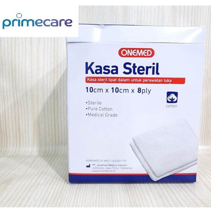 Kasa Steril 10x10cm Onemed / Gauze Swab Steril | Lazada Indonesia