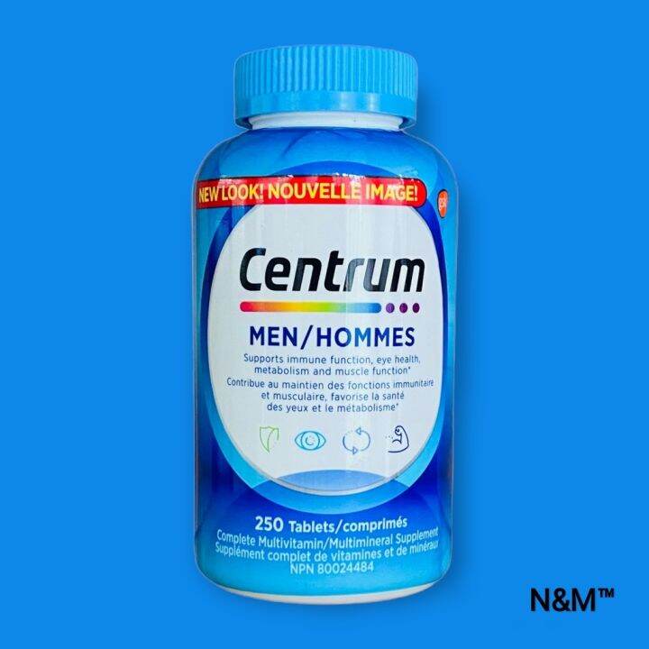 Centrum for Men's/Hommes (250 Tablets) | Lazada PH