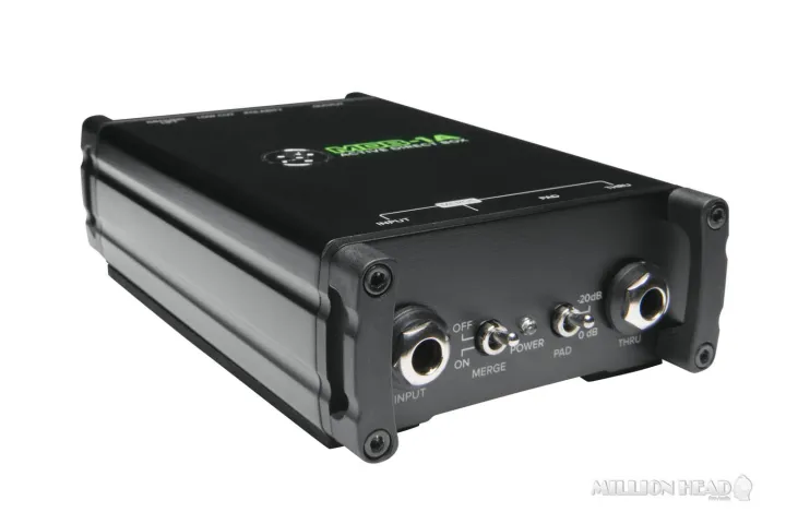 Mackie : MDB-1A (อุปกรณ์ปรับสัญญานเสียงคุณภาพดี ไดเร็คบ๊อก เป็น di Box แบบ Active, Converts ...