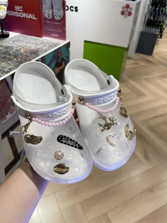 Crocs Classic Translucent M5/W7 | Original pairs | Lazada PH