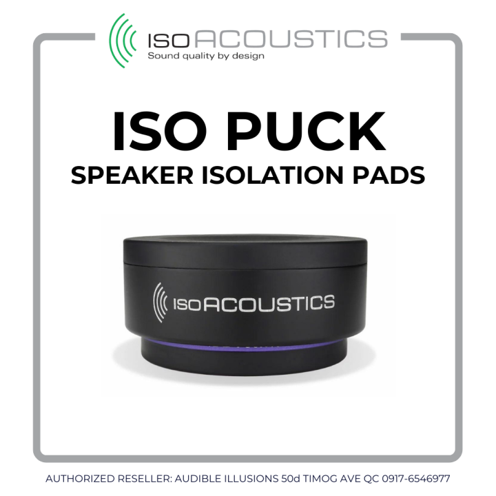 Iso Acoustics Iso Puck Speaker Isolation Pads | Lazada PH