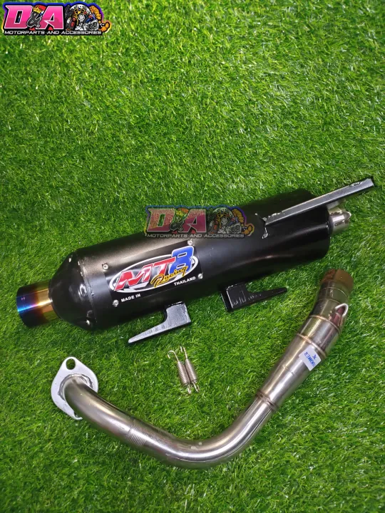 MT8 PIPE HONDA BEAT FI / HONDA BEAT CARB / ZOOMER / SCOOPY TITANIUM TIP ...