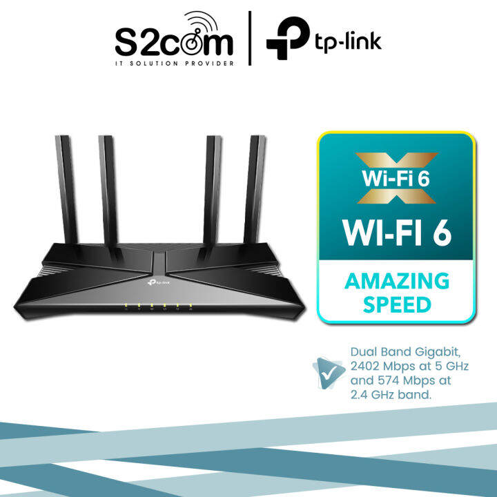 TP-Link Archer AX53 Wi-Fi 6 Router Dual Band Gigabit AX3000 High Power ...