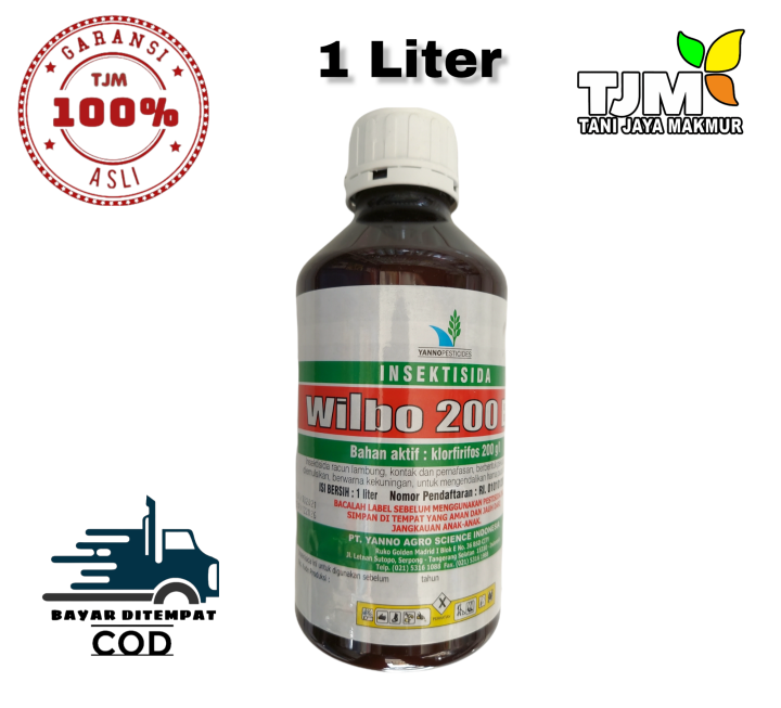 WILBO 200 EC 1 LITER insektisida wilbo dursban dursban insektisida ...