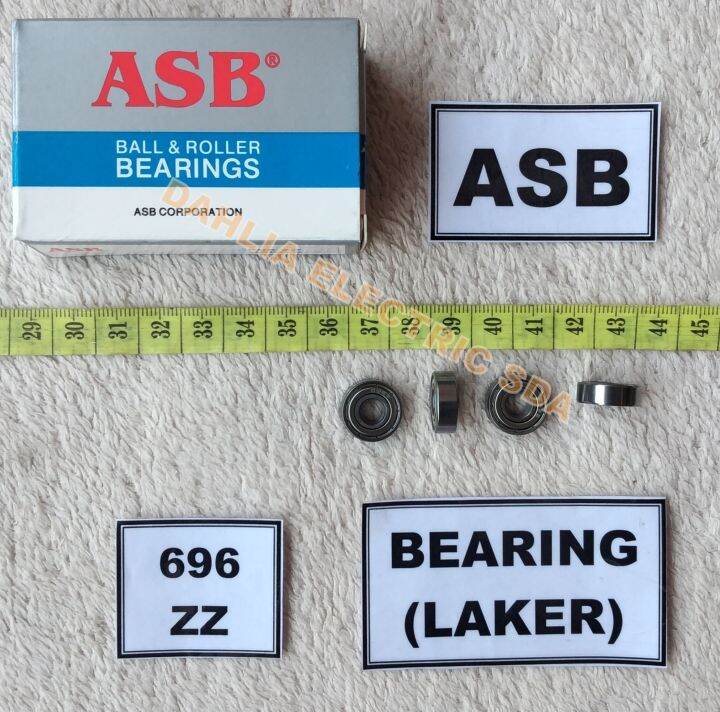 BEARING ATAU LAKER 696ZZ MERK ASB | Lazada Indonesia