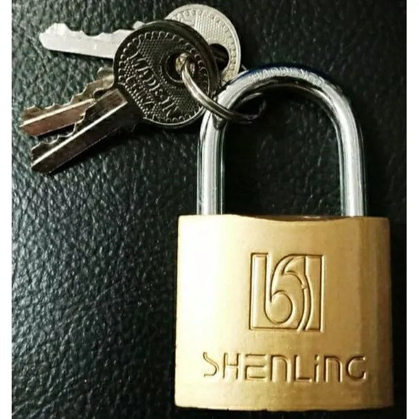 COD -143 Brass Padlock Security Lock key For Warehouse Office Homes and ...