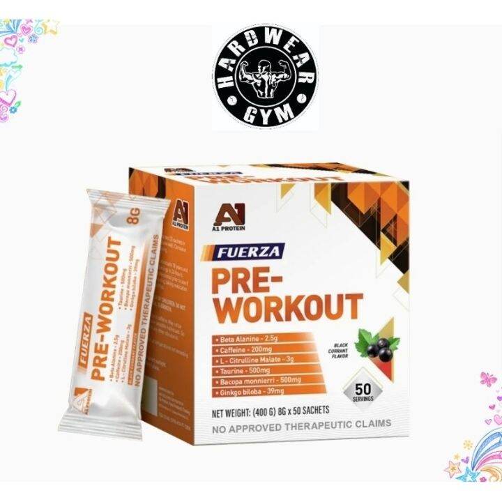 FUERZA PRE-WORKOUT PER SACHET | Lazada PH